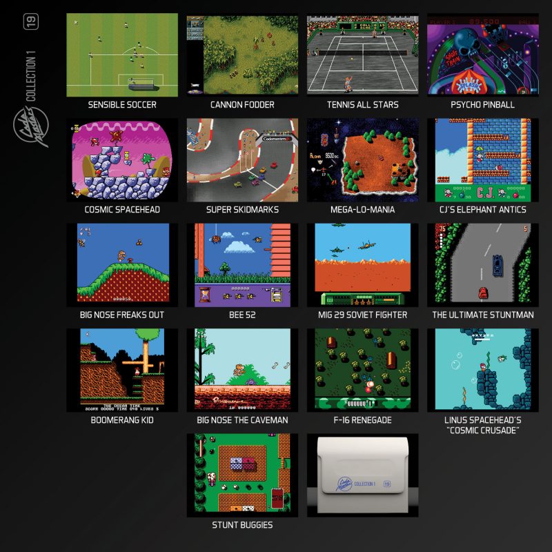 Evercade Codemasters Collection #1 (sold out) – Songbird Productions