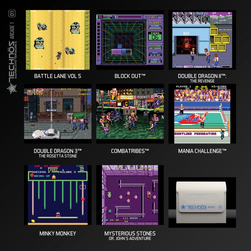 Evercade Technos Arcade Collection #1 – Songbird Productions